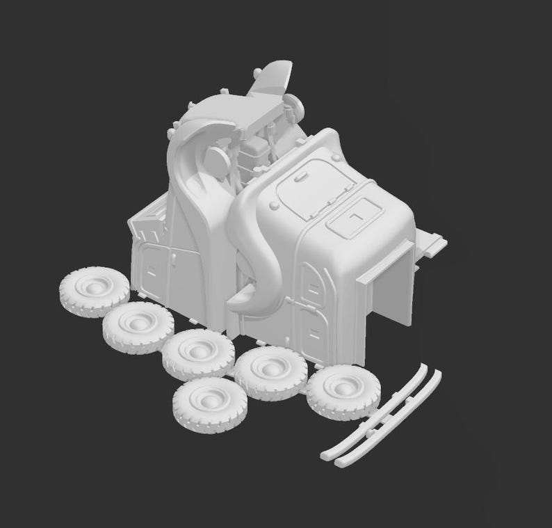 Humber Home Guard [UK] – WWII – 3D Printed Model Kit - Etsy