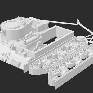 M32 Sherman ARV American Armoured Recovery Vehicle WWII – 3D Printed ...