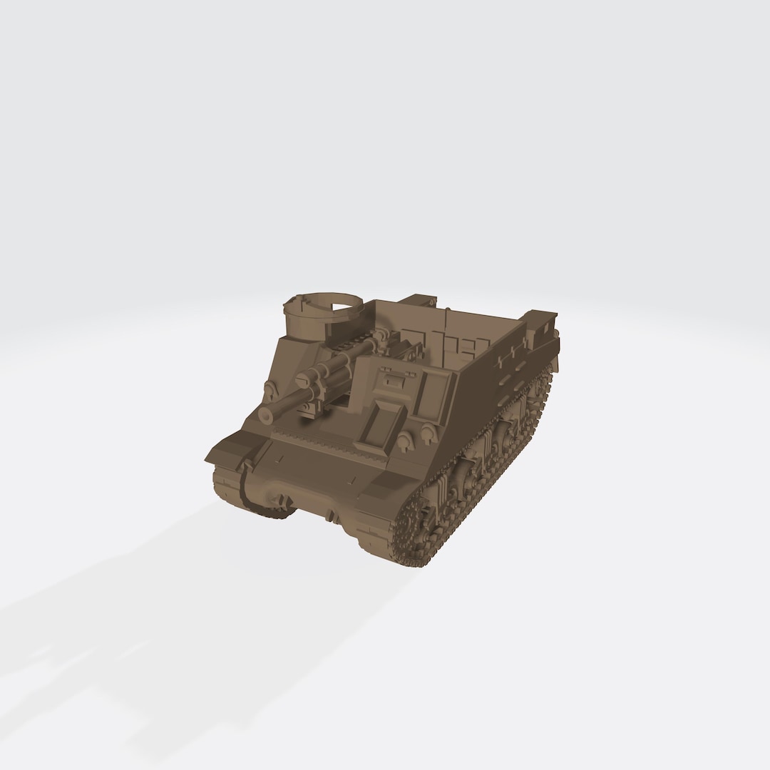 M7 Priest [US] – WWII – 3D Printed Model Kit - Etsy