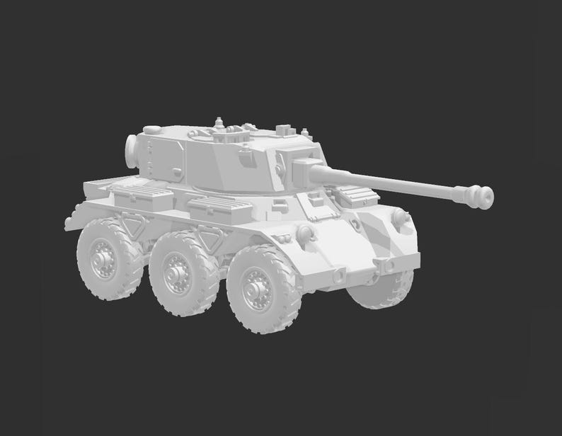 Saladin FV601 [UK] – Cold War – 3D Printed Model Kit - Etsy