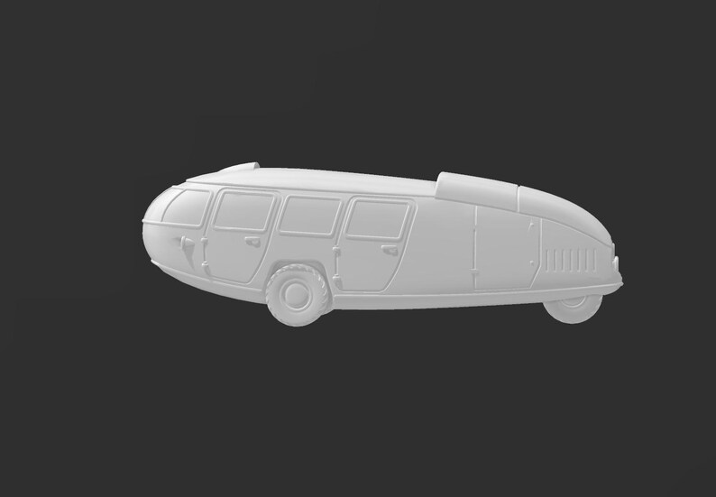 Dymaxion Car [US] – 3D Printed Model Kit - Etsy