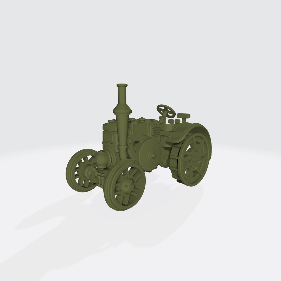 Lanz Bulldog D8506 – Classic German Tractor – 3D Printed Model Kit ...