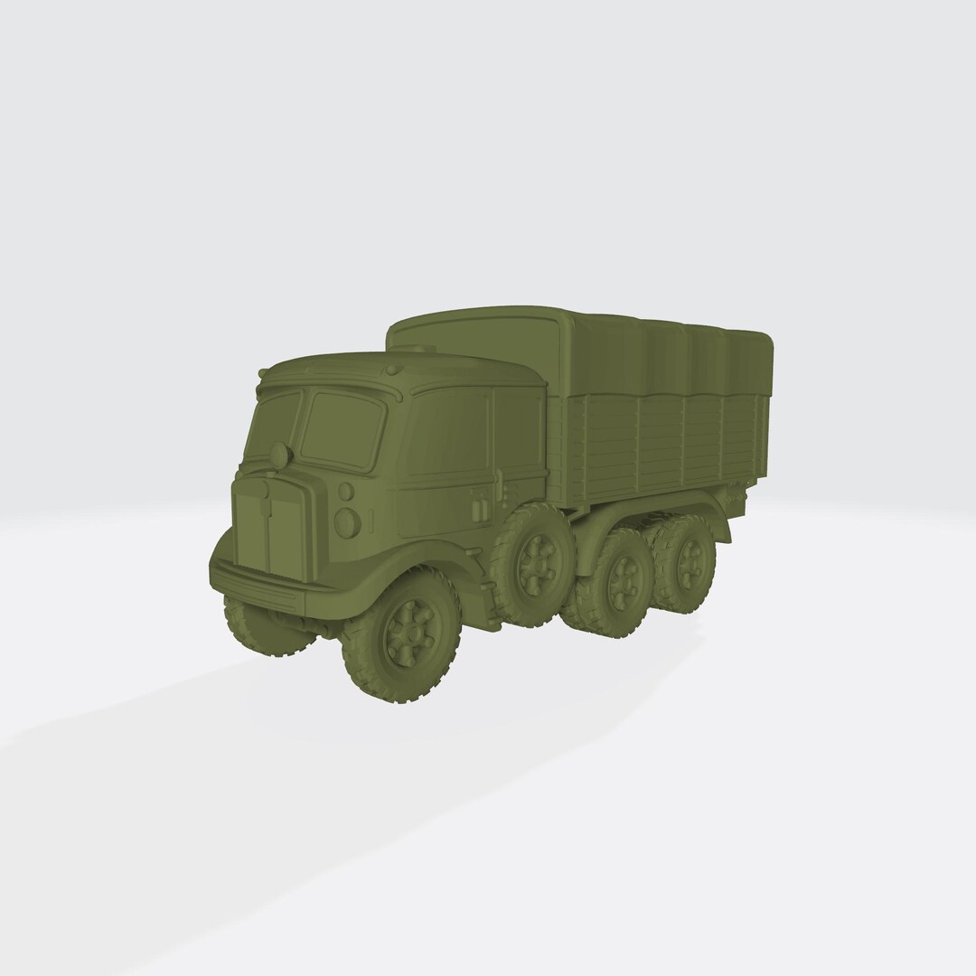 Breda 51 Italian Military Truck WWII – 3D Printed Model Kit – Unpainted ...