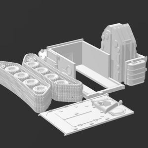 M76 Otter – 3D Printed U.S. Army Amphibious Reconnaissance Vehicle ...
