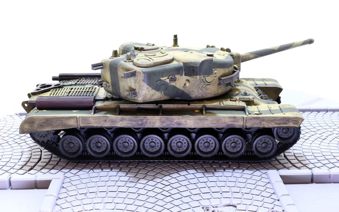 T29 Heavy Tank Model - 1/35 Scale, 3D Printed, and Painted - Etsy