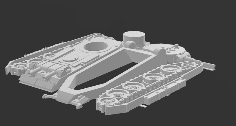 BT-7 – 3D Printed Soviet WWII Light Tank – Scale Range 1/144 to 1/35 ...