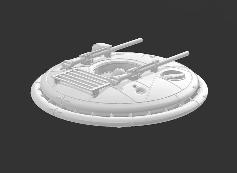 Avrocar [US] – Cold War – 3D Printed Model Kit - Etsy