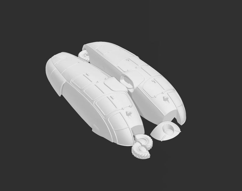 Dymaxion Car [US] – 3D Printed Model Kit - Etsy