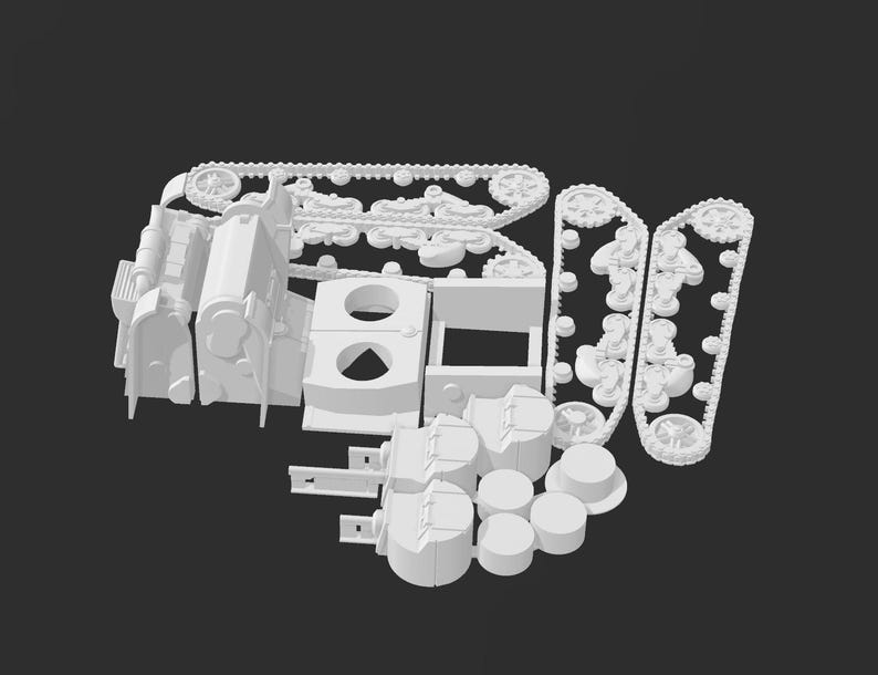 T-26 Twin Turret [SU] – Interwar – 3D Printed Model Kit - Etsy