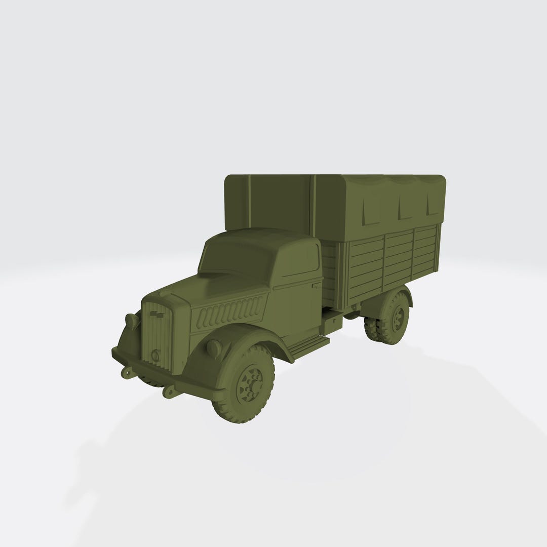 Opel Blitz 3.6 [GE] – WWII – 3D Printed Model Kit - Etsy