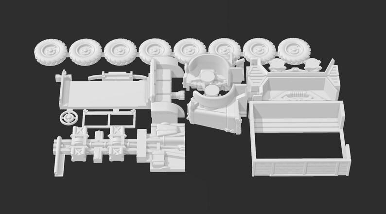 Krupp Protze [GE] – WWII – 3D Printed Model Kit - Etsy