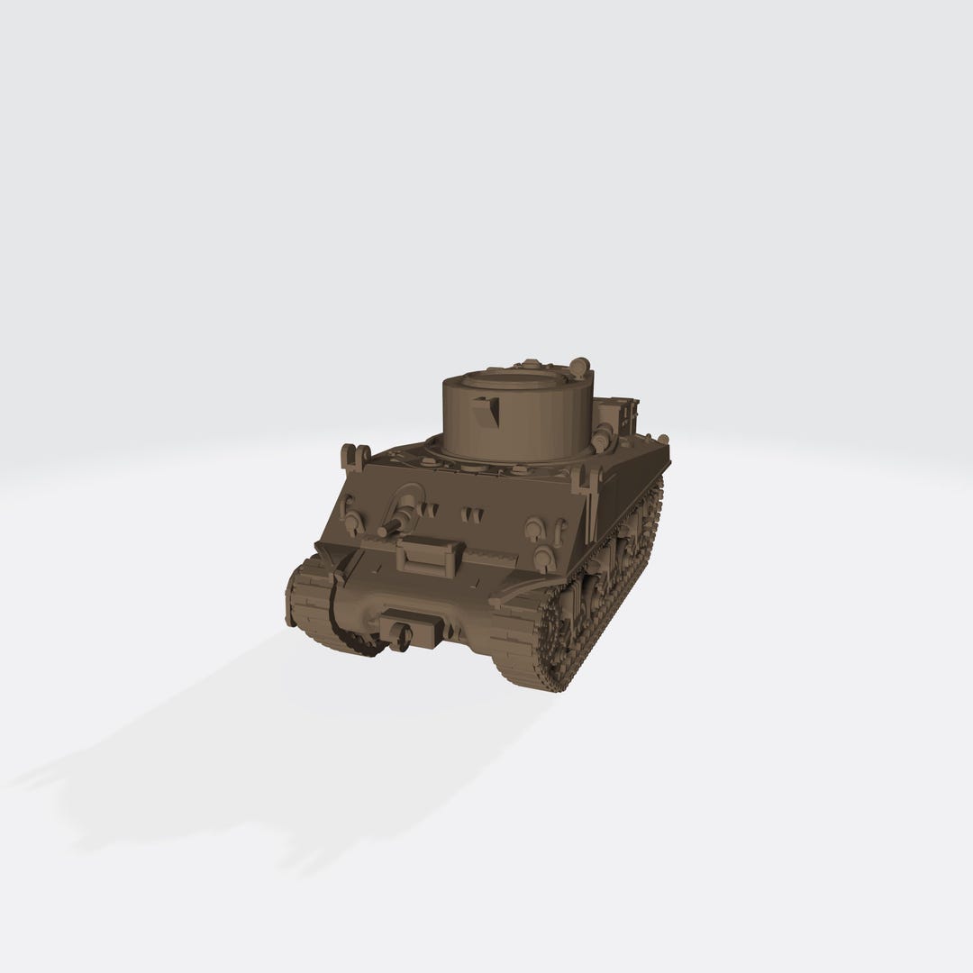 M32 Sherman ARV American Armoured Recovery Vehicle WWII – 3D Printed ...