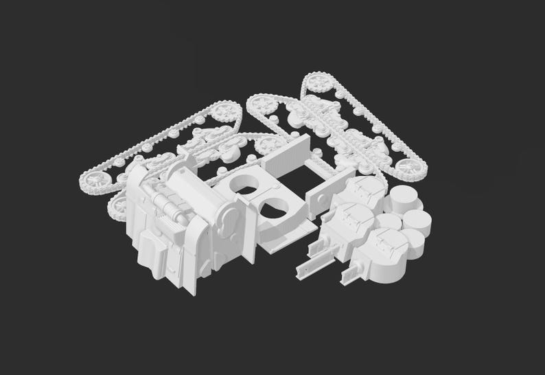 T-26 Twin Turret [SU] – Interwar – 3D Printed Model Kit - Etsy