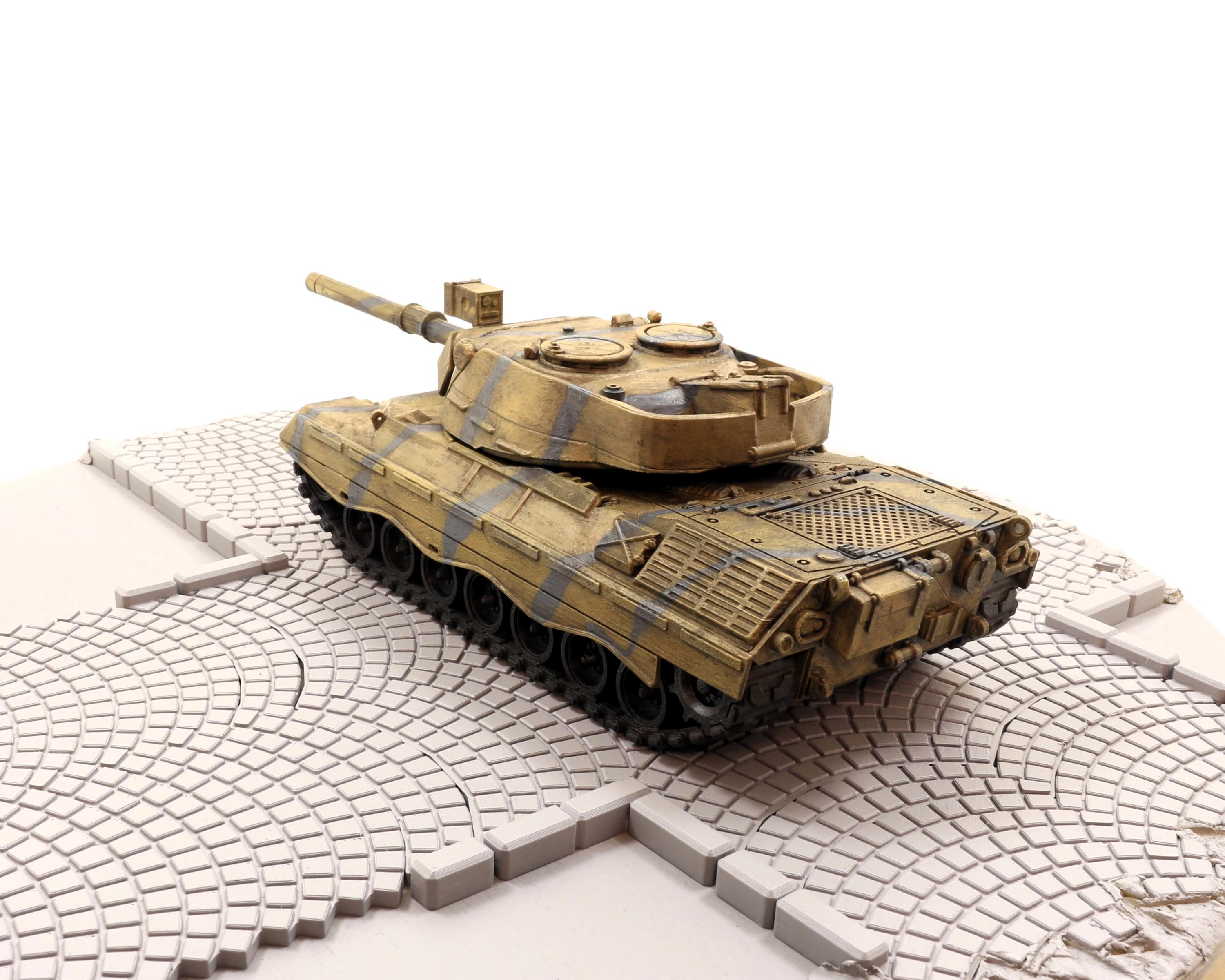 Leopard 1A5 Tank Model - 1/35 Scale, 3D Printed, and Painted - Etsy