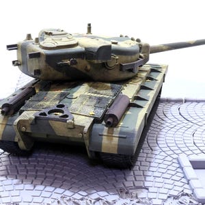T29 Heavy Tank Model - 1/35 Scale, 3D Printed, and Painted - Etsy