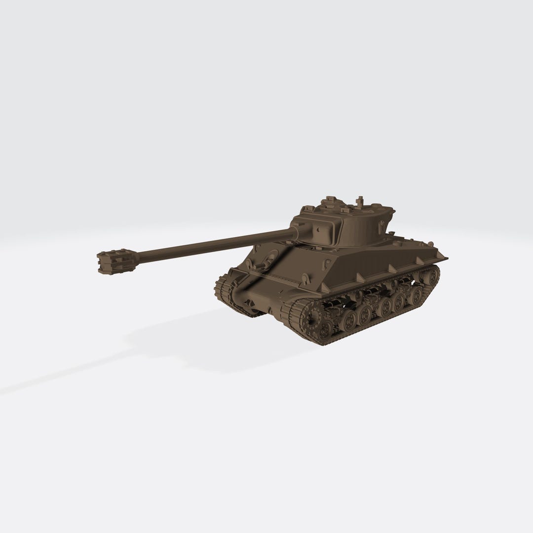 M51 Super Sherman [IL] – Cold War – 3D Printed Model Kit - Etsy