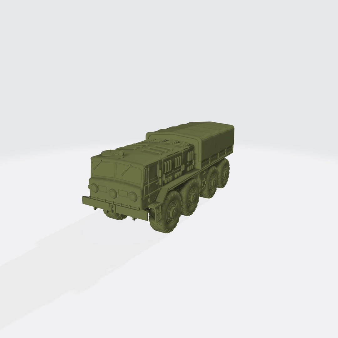 MAZ-535 Military Transport Truck [SU] – Cold War – 3D Printed Model Kit ...