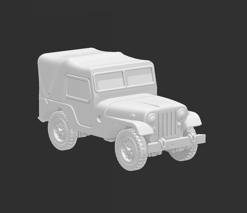 M38A1 [US] – Cold War – 3D Printed Model Kit - Etsy