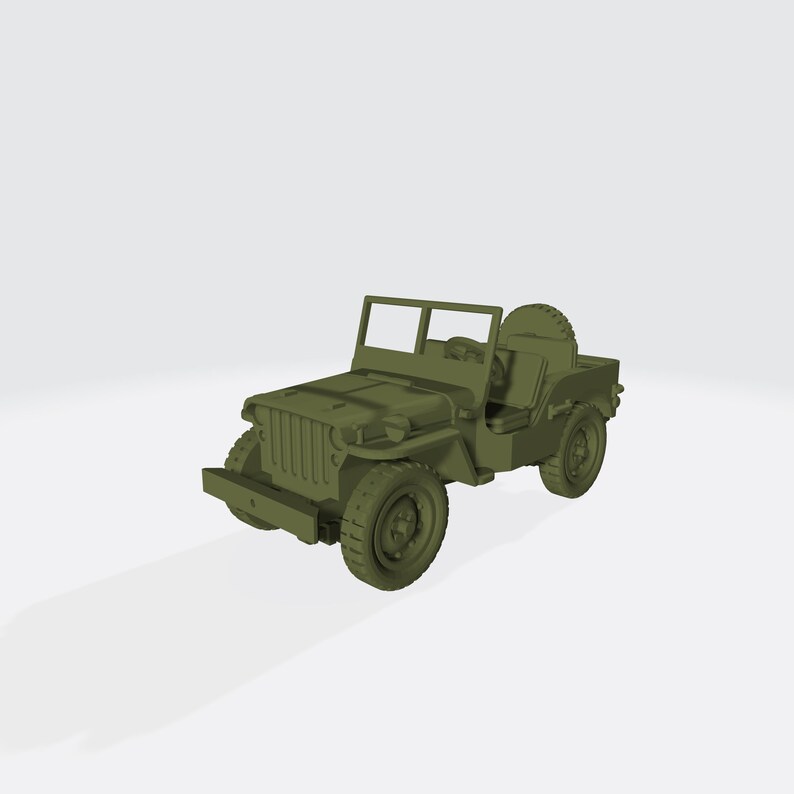 Willys MB / Ford GPW – WWII – 3D Printed Model Kit - Etsy