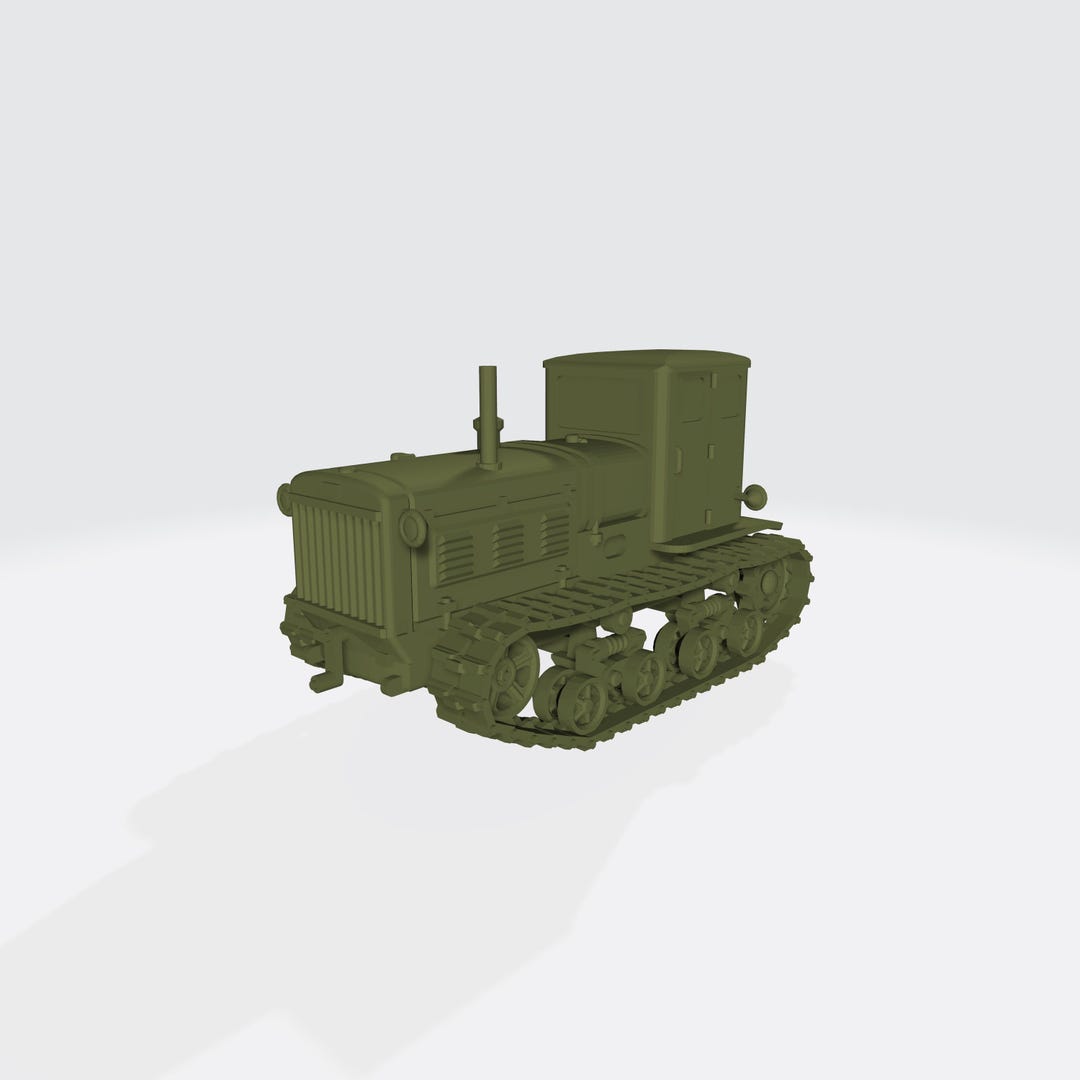 STZ-3 [SU] – WWII – 3D Printed Model Kit - Etsy