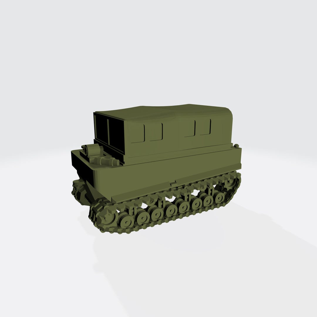 M29 Weasel WWII – 3D Printed Model Kit, Unpainted Miniature - Etsy ...