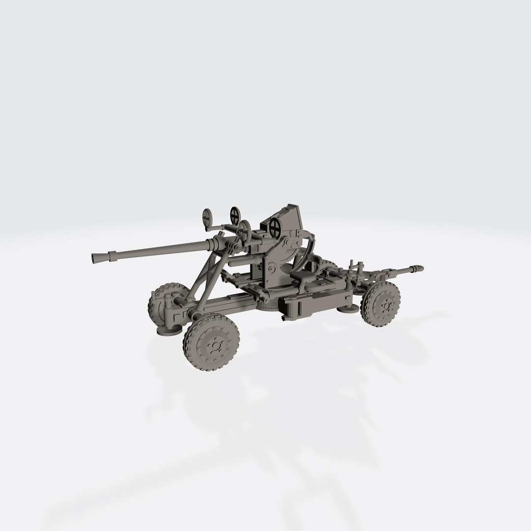 Bofors 40 Mm [SE] – WWII – 3D Printed Model Kit - Etsy