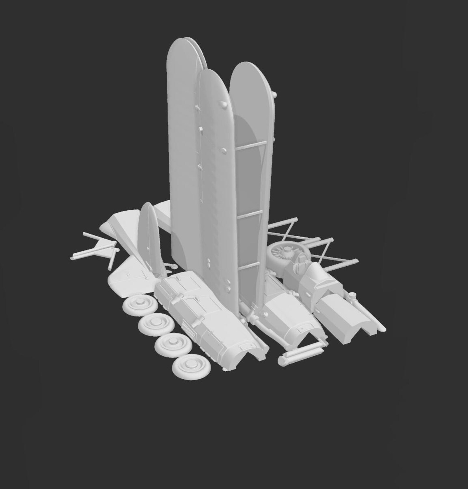 Boeing Model 40 Biplane [US] – WWI – 3D Printed Model Kit - Etsy