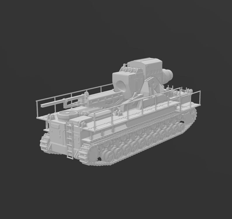 Karl-gerat [GE] – WWII – 3D Printed Model Kit - Etsy