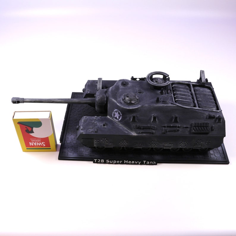 T28 Super-heavy Tank, Tank Model 3D Printed Scale 1/35 - Etsy