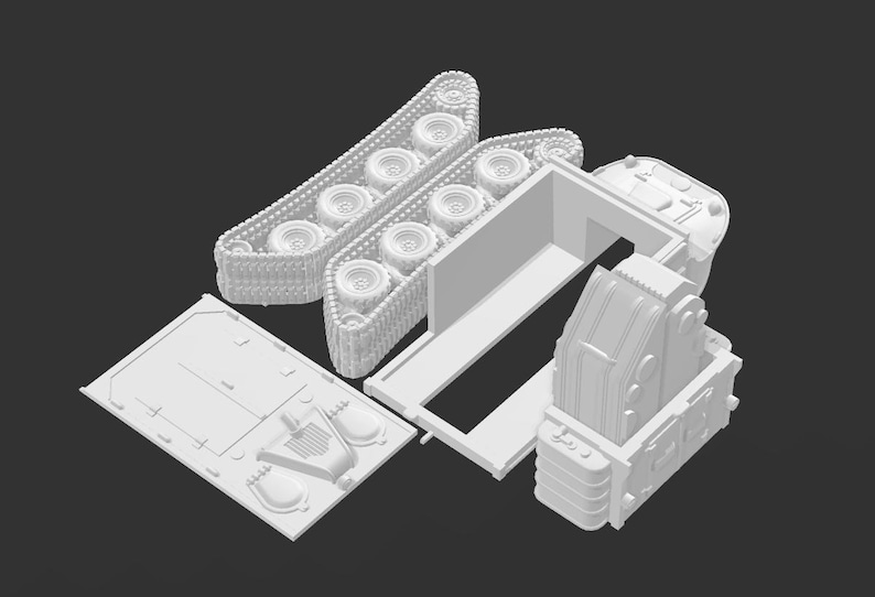 M76 Otter – 3D Printed U.S. Army Amphibious Reconnaissance Vehicle ...