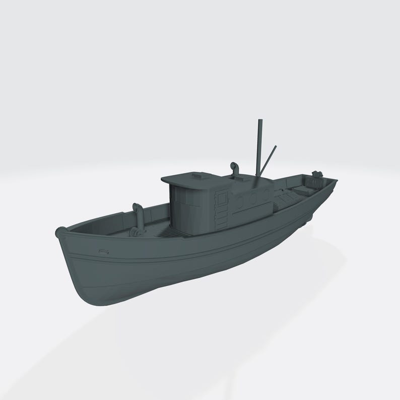 Fishing Boat 16 M [INT] – Modern – 3D Printed Model Kit - Etsy
