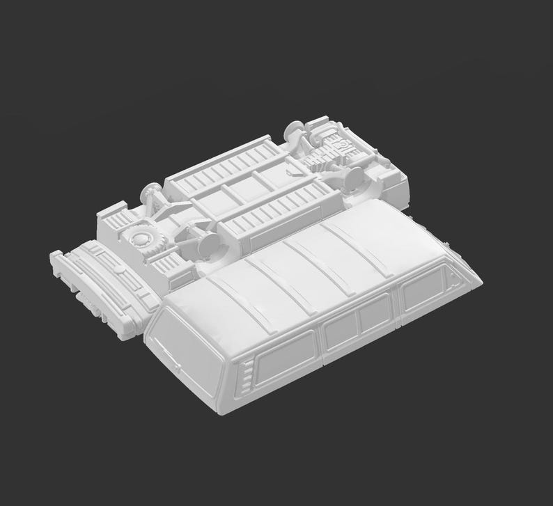 VW Vanagon T3 [GE] – Postwar – 3D Printed Model Kit - Etsy