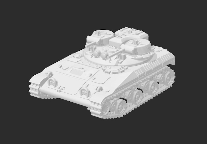 T92 [US] – WWII – 3D Printed Model Kit - Etsy UK