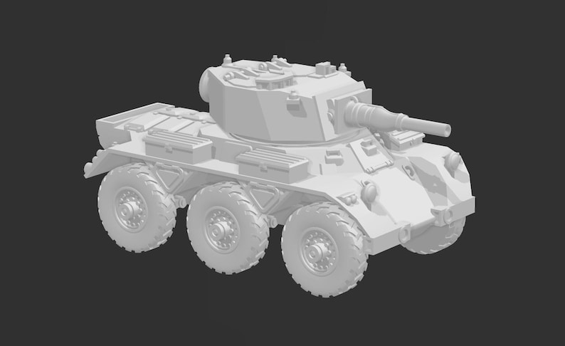 Saladin FV601 [UK] – Cold War – 3D Printed Model Kit - Etsy