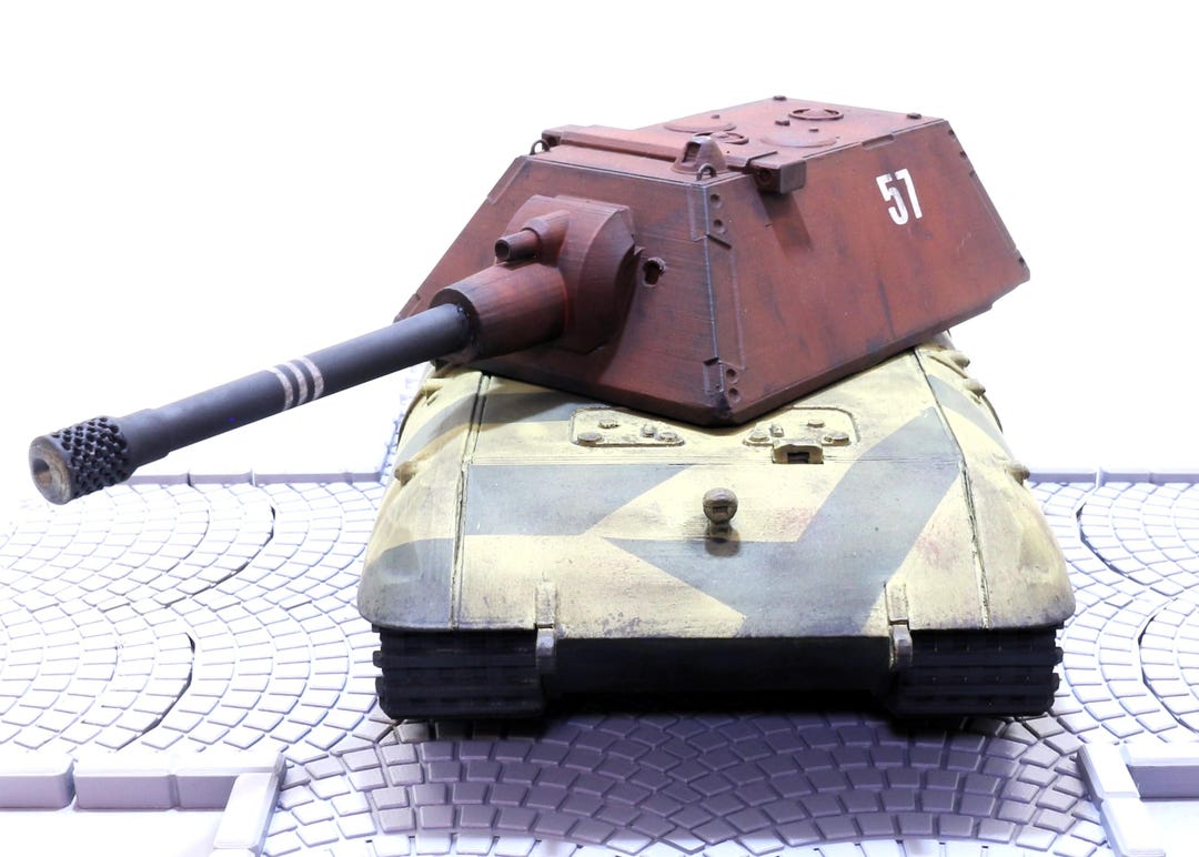 E-100 Tank Model 3D Printed Scale 1/35 - Etsy