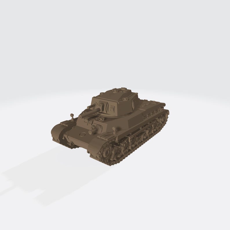 40M Turan I [HU] – WWII – 3D Printed Model Kit - Etsy