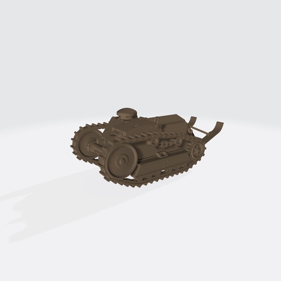 M1918 Ford 3-ton – 3D Printed American WWI Light Tank – Scale Range 1/ ...