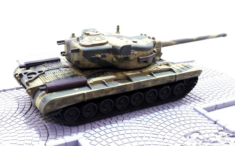 T29 Heavy Tank Model - 1/35 Scale, 3D Printed, and Painted - Etsy