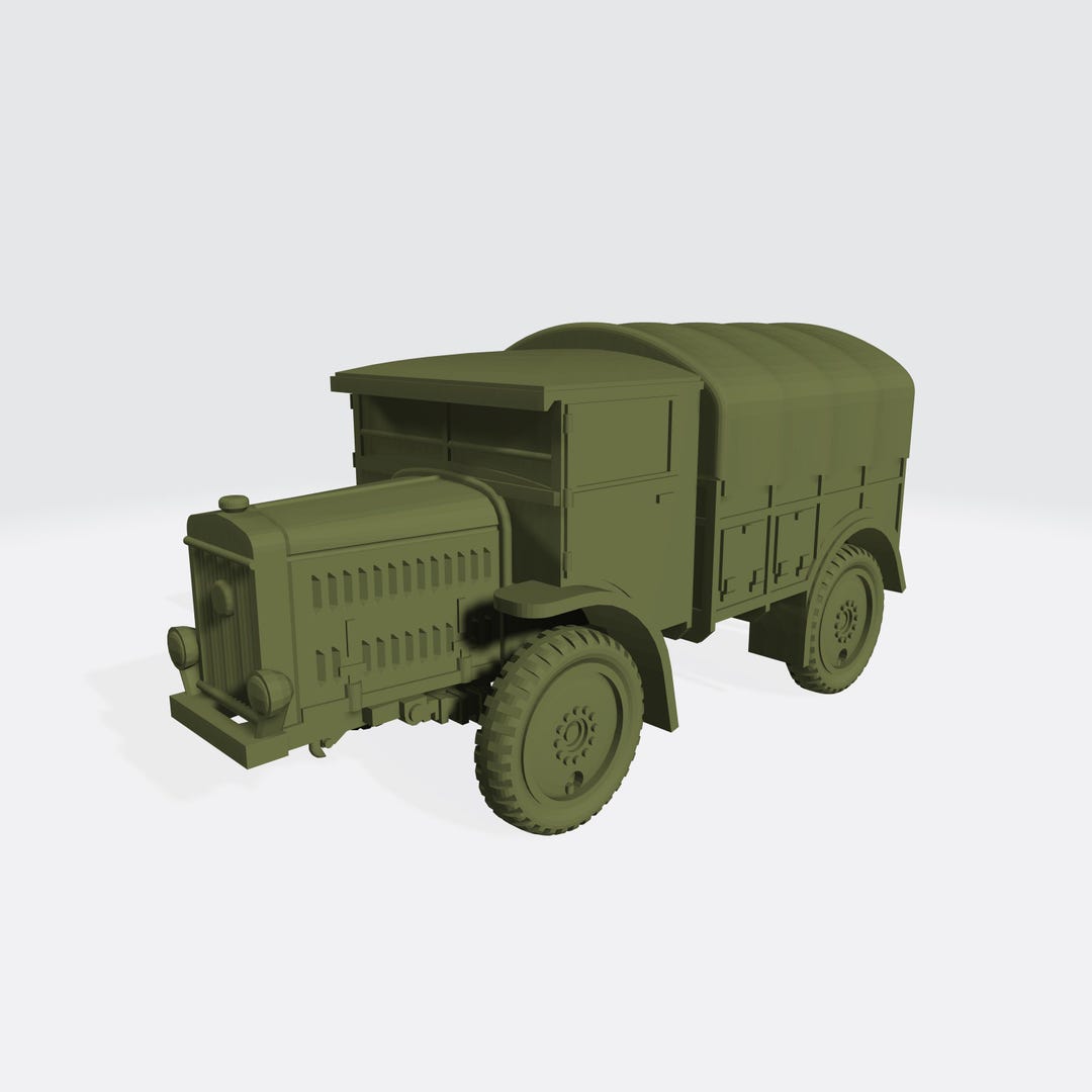 Latil TAR Artillery Tractor – 3D Printed Model Kit, Wargaming Diorama ...