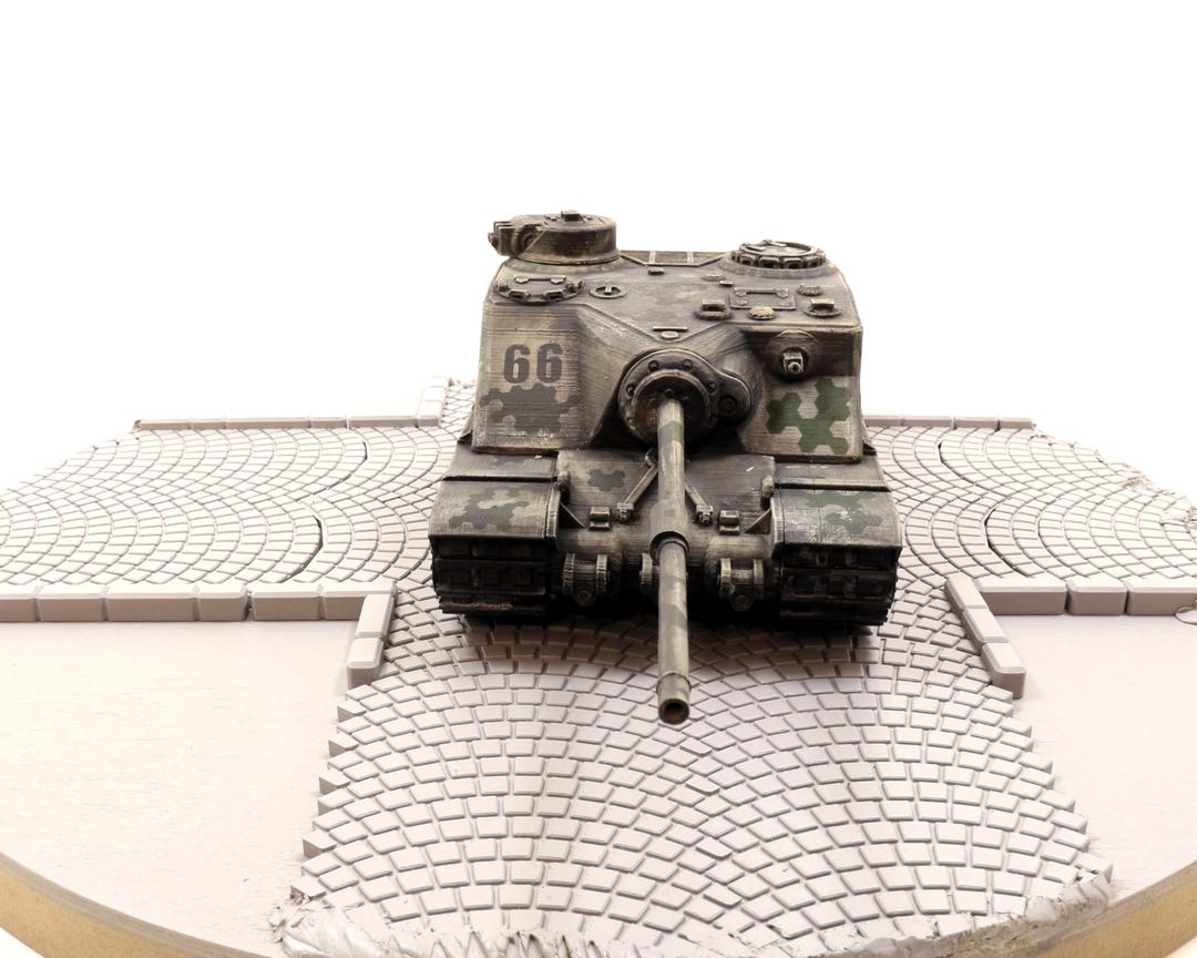 Tortoise Heavy Assault Tank (A39) Model - 1/35 Scale, 3D Printed, and ...