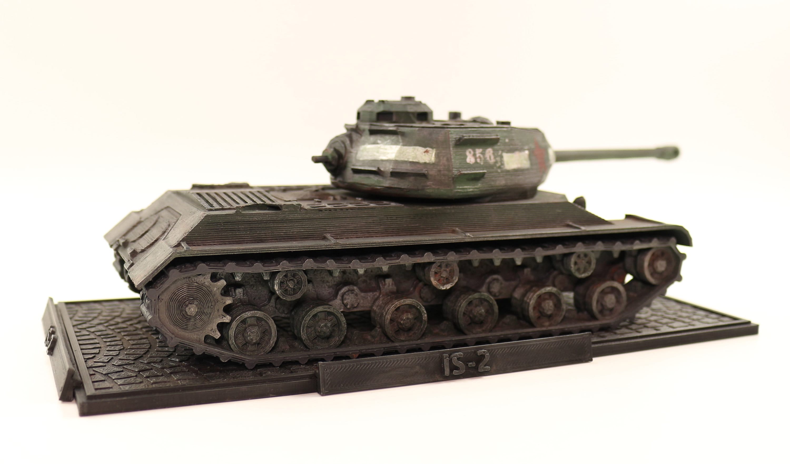 IS-2 Tank Model 3D Printed Scale 1/35 - Etsy