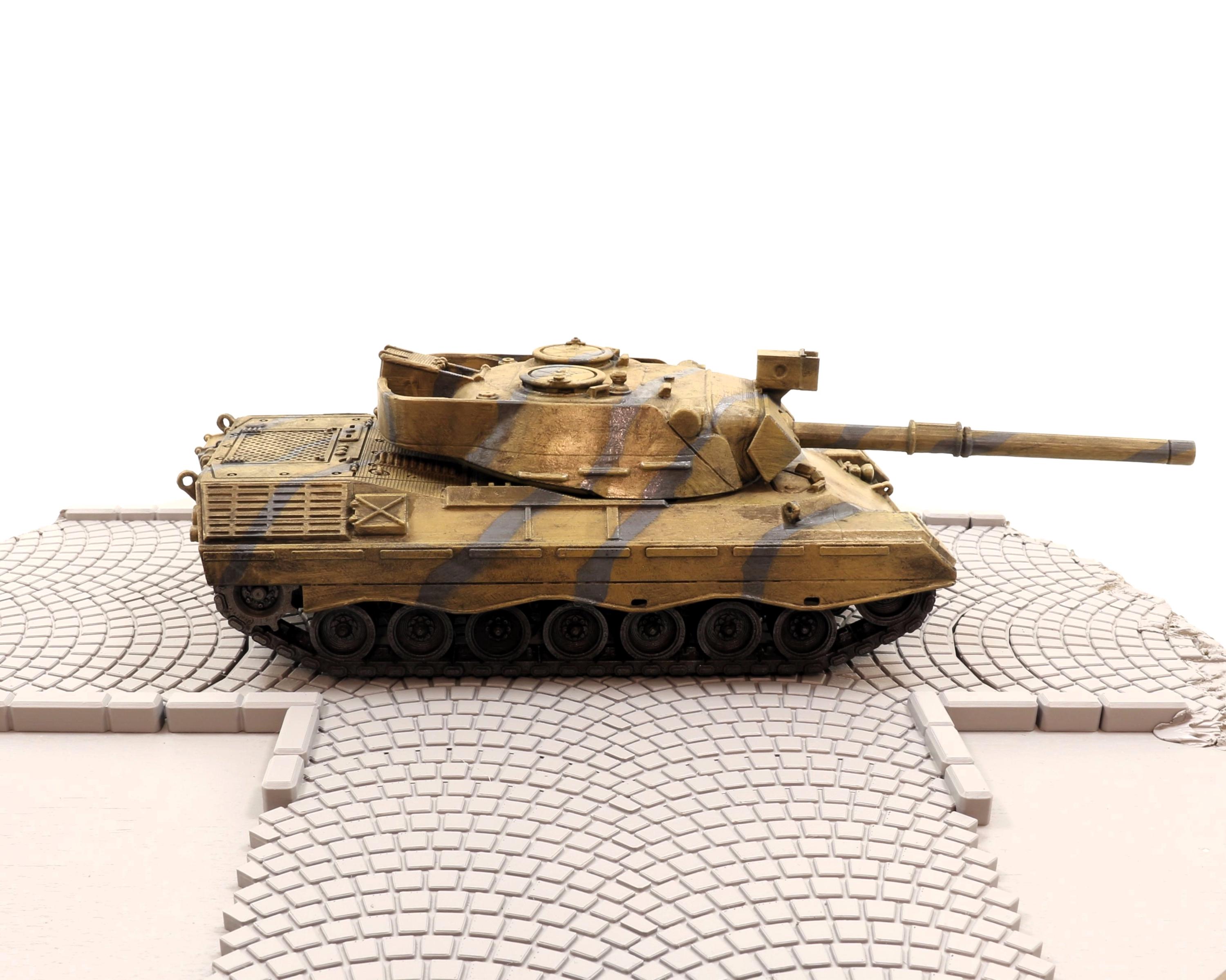 Leopard 1A5 Tank Model - 1/35 Scale, 3D Printed, and Painted - Etsy