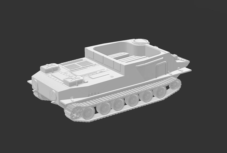 BTR-50 Amphibious APC [SU] – Cold War – 3D Printed Model Kit - Etsy ...
