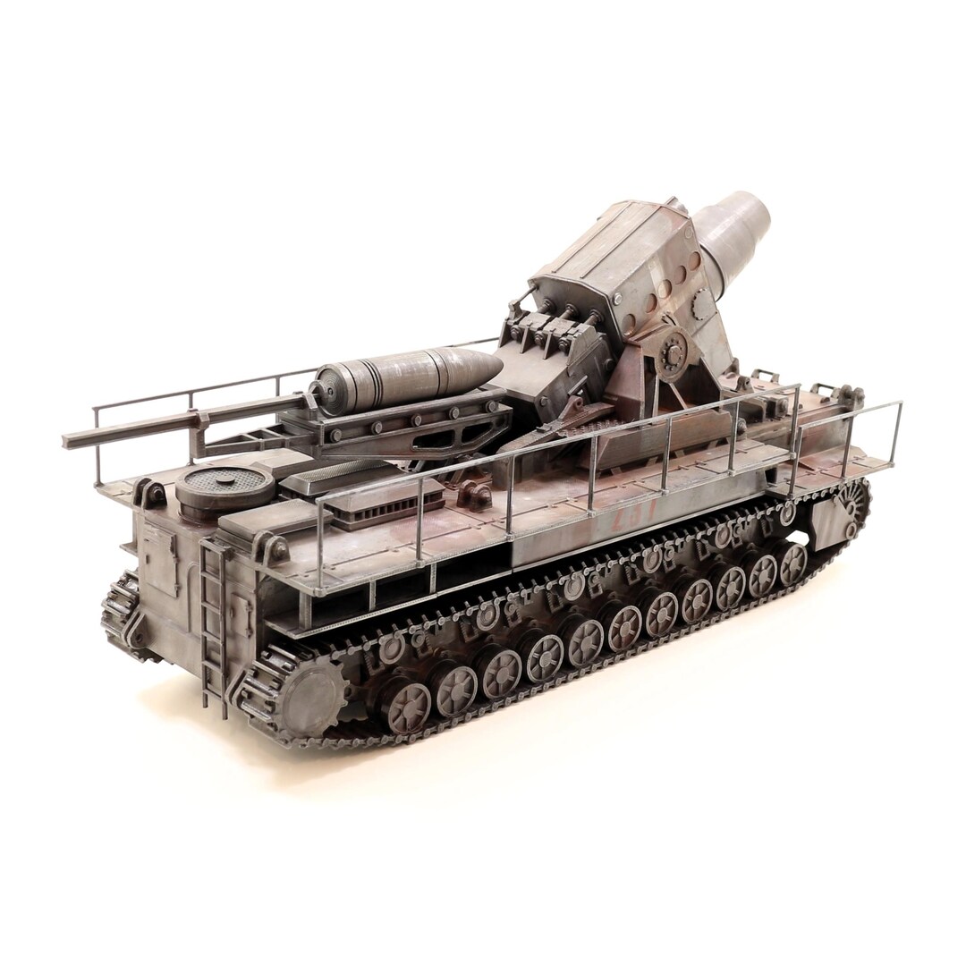 Karl-gerät WWII German Siege Mortar 1/35 Model - Hand-painted Diorama ...
