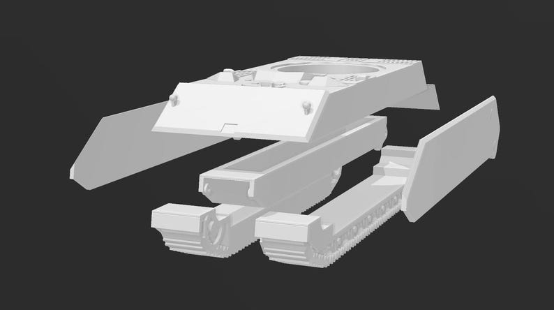 Flakpanzer VIII Maus [GE] – WWII – 3D Printed Model Kit - Etsy