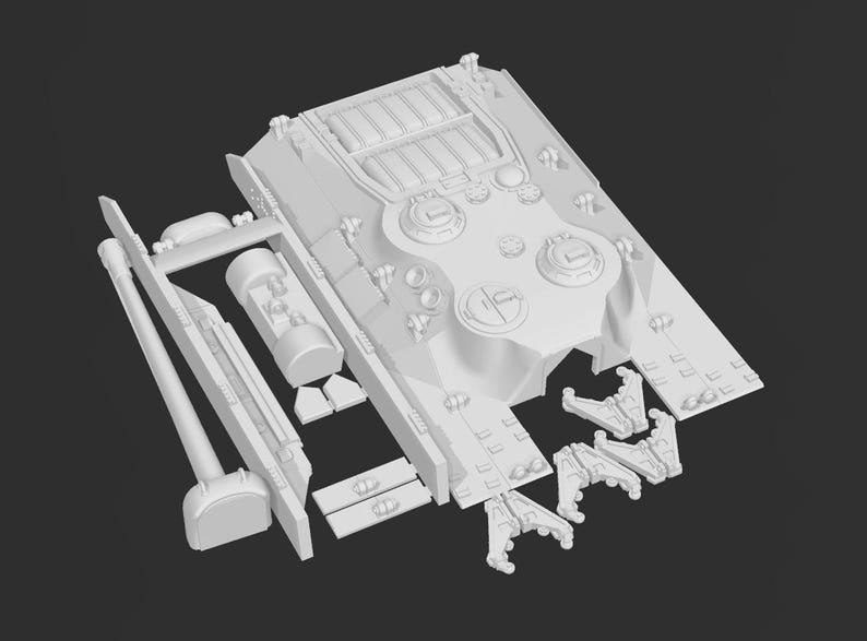 T95 [US] – Cold War – 3D Printed Model Kit - Etsy