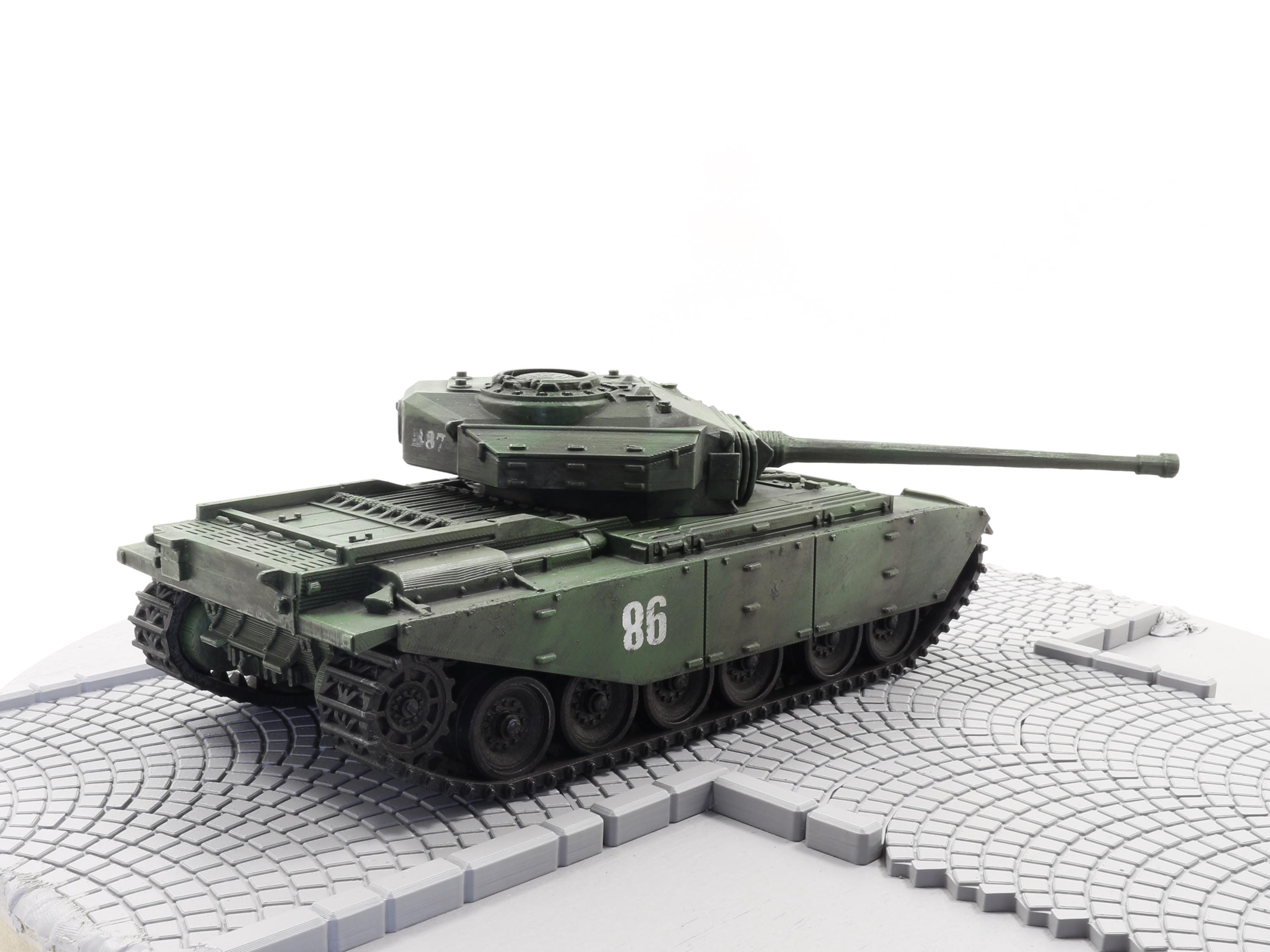 Centurion Tank Model - 1/35 Scale, 3D Printed, and Painted - Etsy