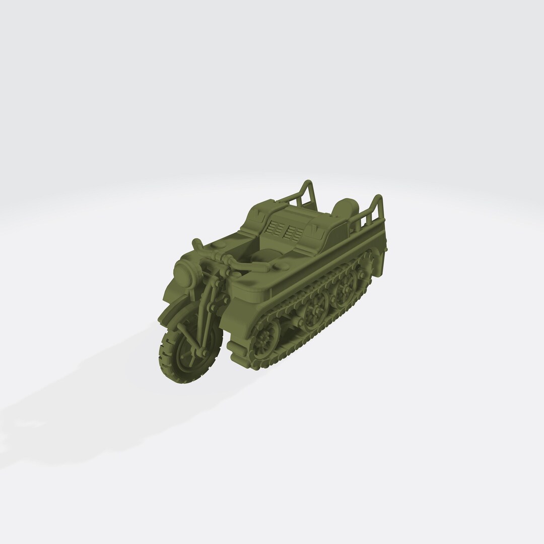 Kettenkrad [GE] – WWII – 3D Printed Model Kit - Etsy