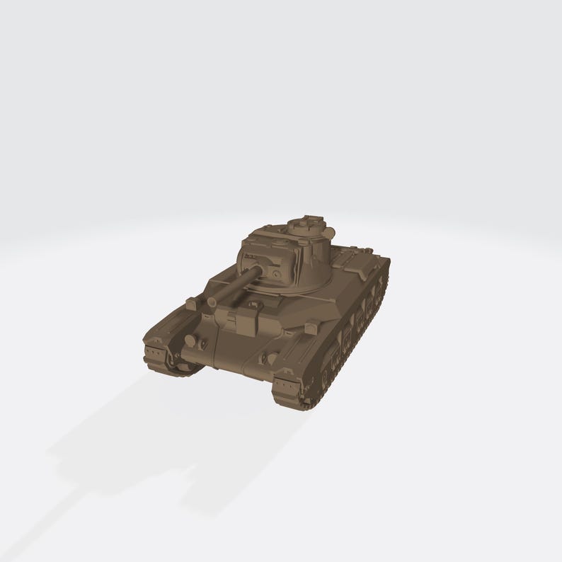 Matilda II British Infantry Tank WWII – 3D Printed Model Kit ...