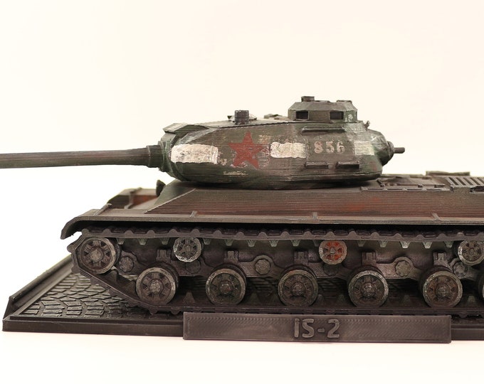 IS-2 Tank Model 3D Printed Scale 1/35 - Etsy